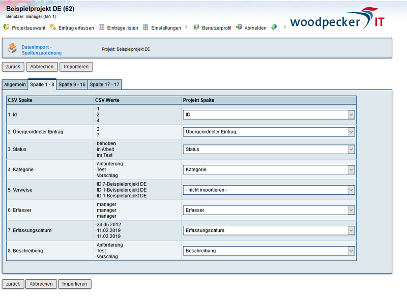 Woodpecker Issue Tracker